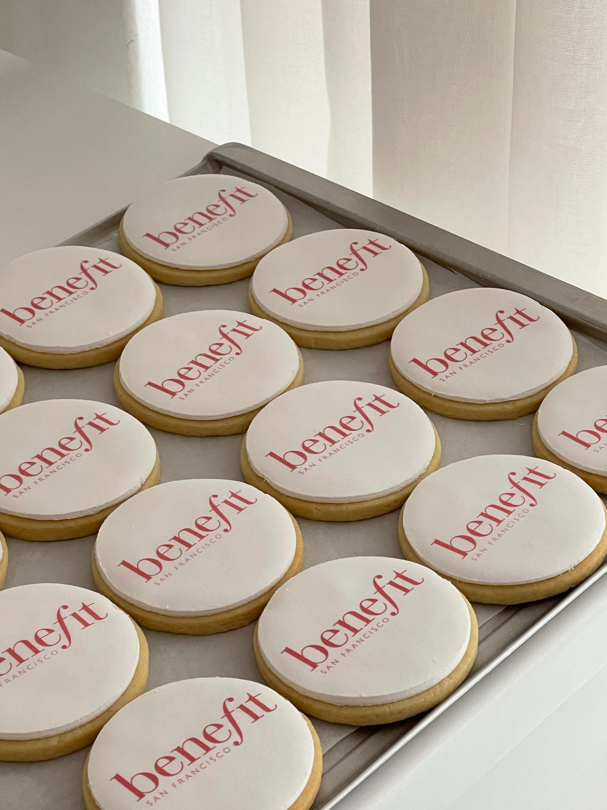 Monogram Cookies | Custom, Personalised & Branded Cookies